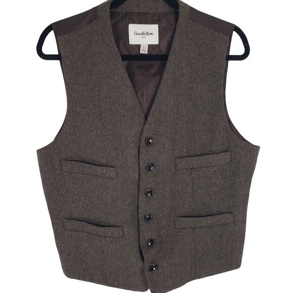 Goodfellow & Co | Suits & Blazers | Goodfellow Wool Blend Herringbone ...
